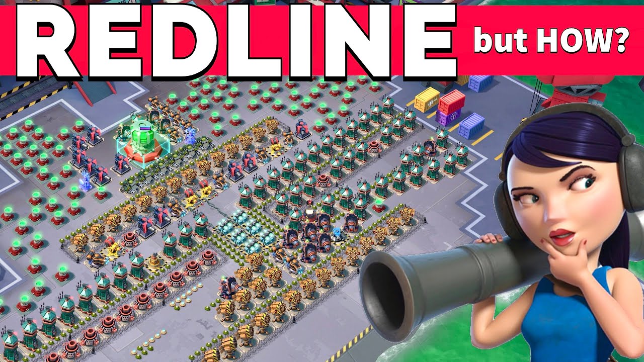 REDLINE full with ROCKET LAUNCHERS 😳 How ?? - BOOM BEACH best gameplay ...