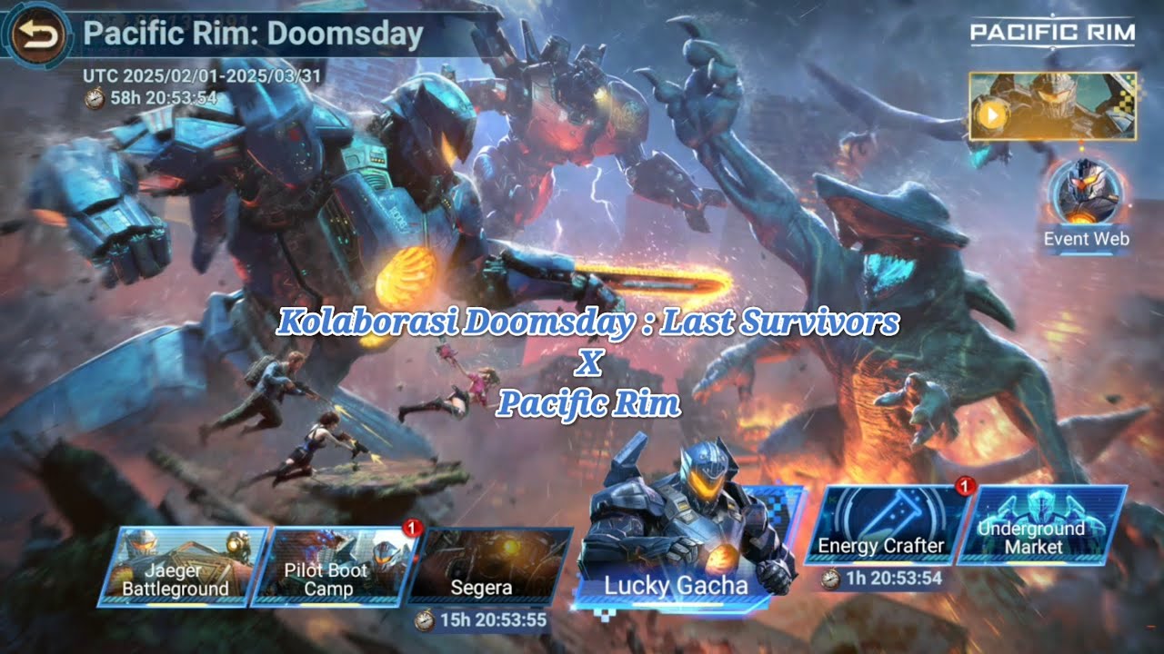Kolaborasi Doomsday : Last Survivors X Pacific Rim | Akhirnya Dimulai ...