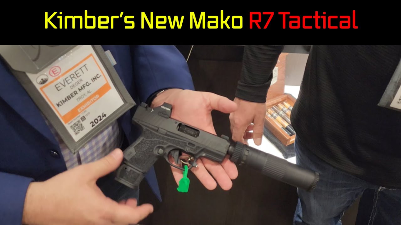 Kimber Mako R7 Tactical - SHOT Show 2024 - YouTube