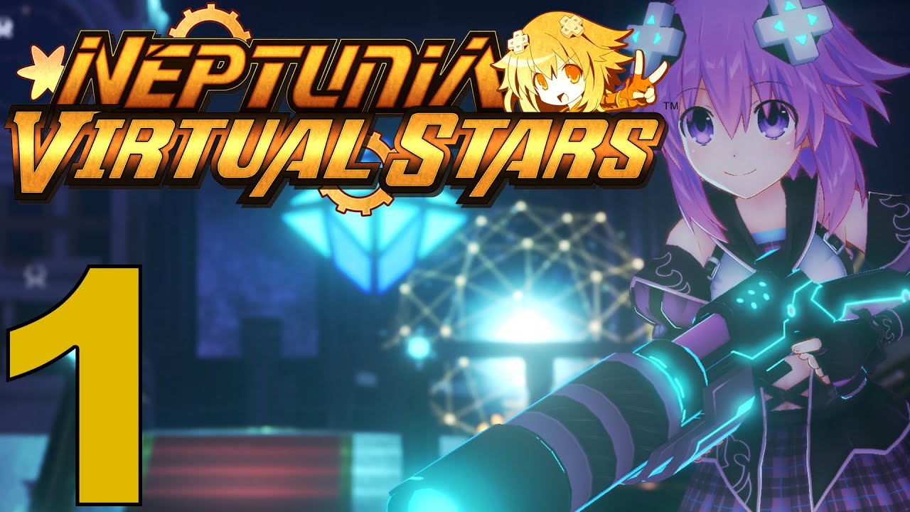 Neptunia Virtual Stars English Walkthrough Part 1 Ch1 Defeat the Antis ...