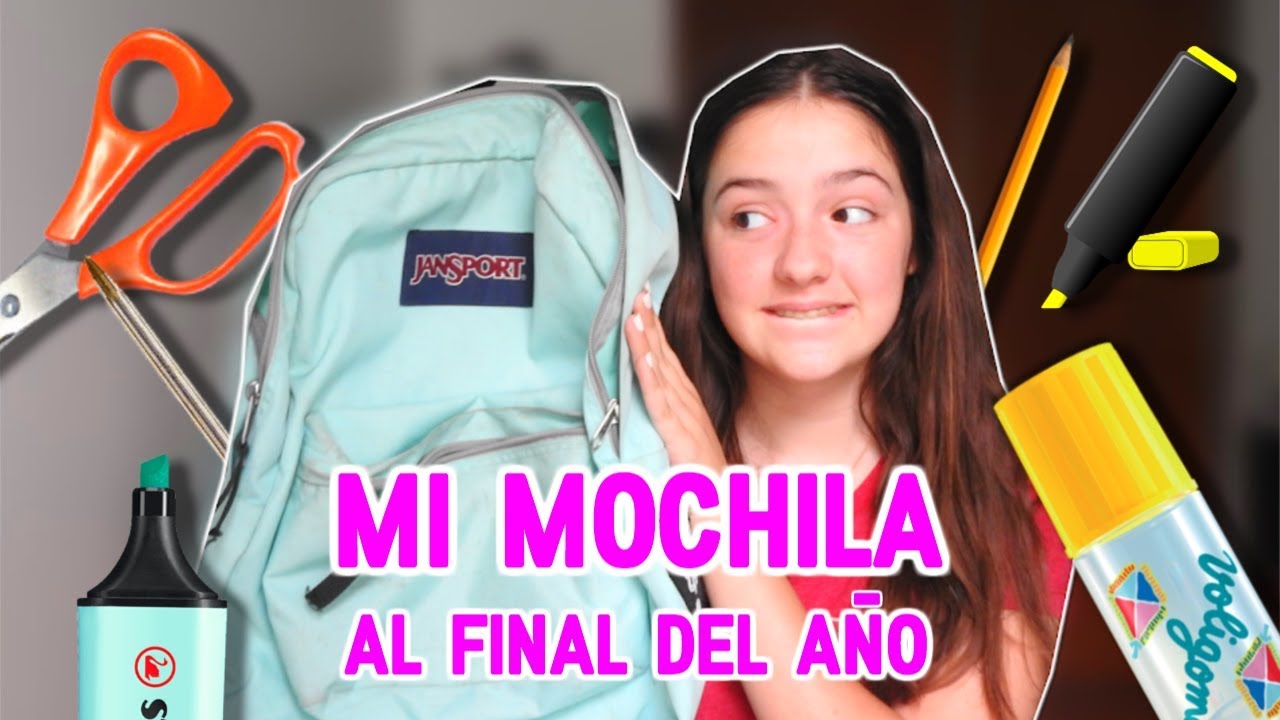 ASÍ QUEDO MI MOCHILA 2018 - YouTube