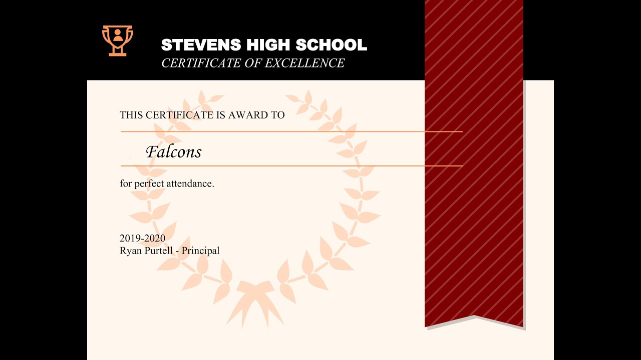 2019-2020 Stevens HS Falcon Awards - YouTube