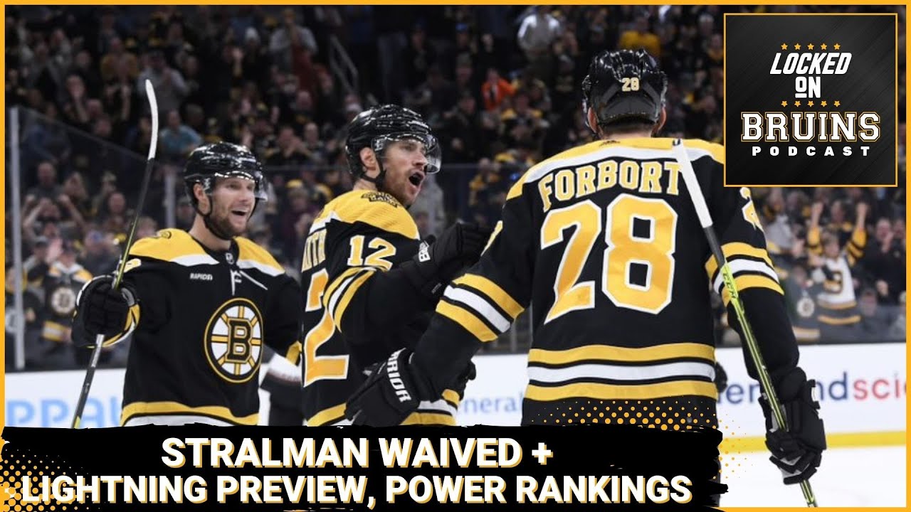 Stralman waived, #Bruins-#Lightning preview, Atlantic power rankings ...