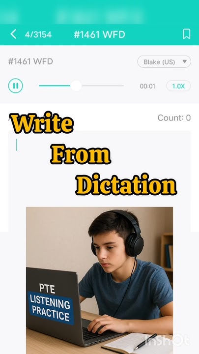 | Write ️ From Dictation ~ PTE 2025 Updated Task Practice! 🌟 WFD Tips & Tricks |#pte # ...