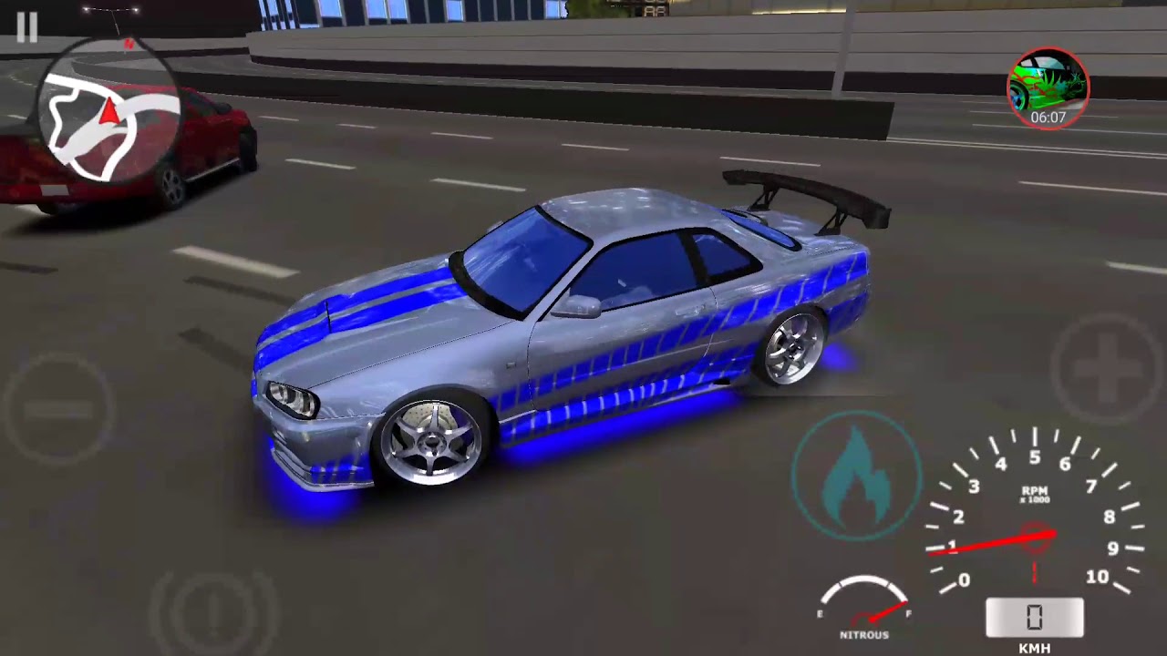 Nissan skyline gtr r34 top speed street racing - YouTube