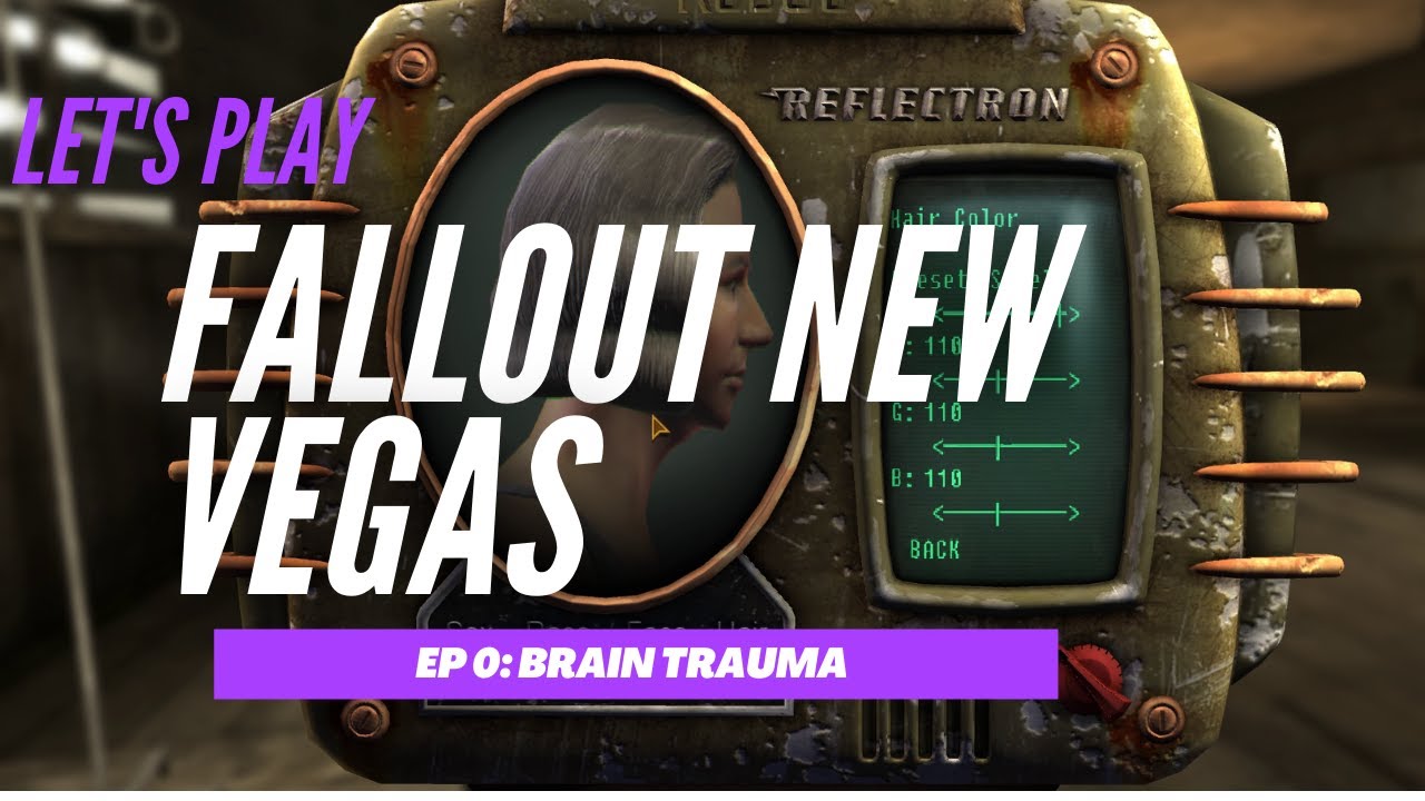 Let's Play Fallout: New Vegas - Ep 0 - Trauma in the Brain - YouTube