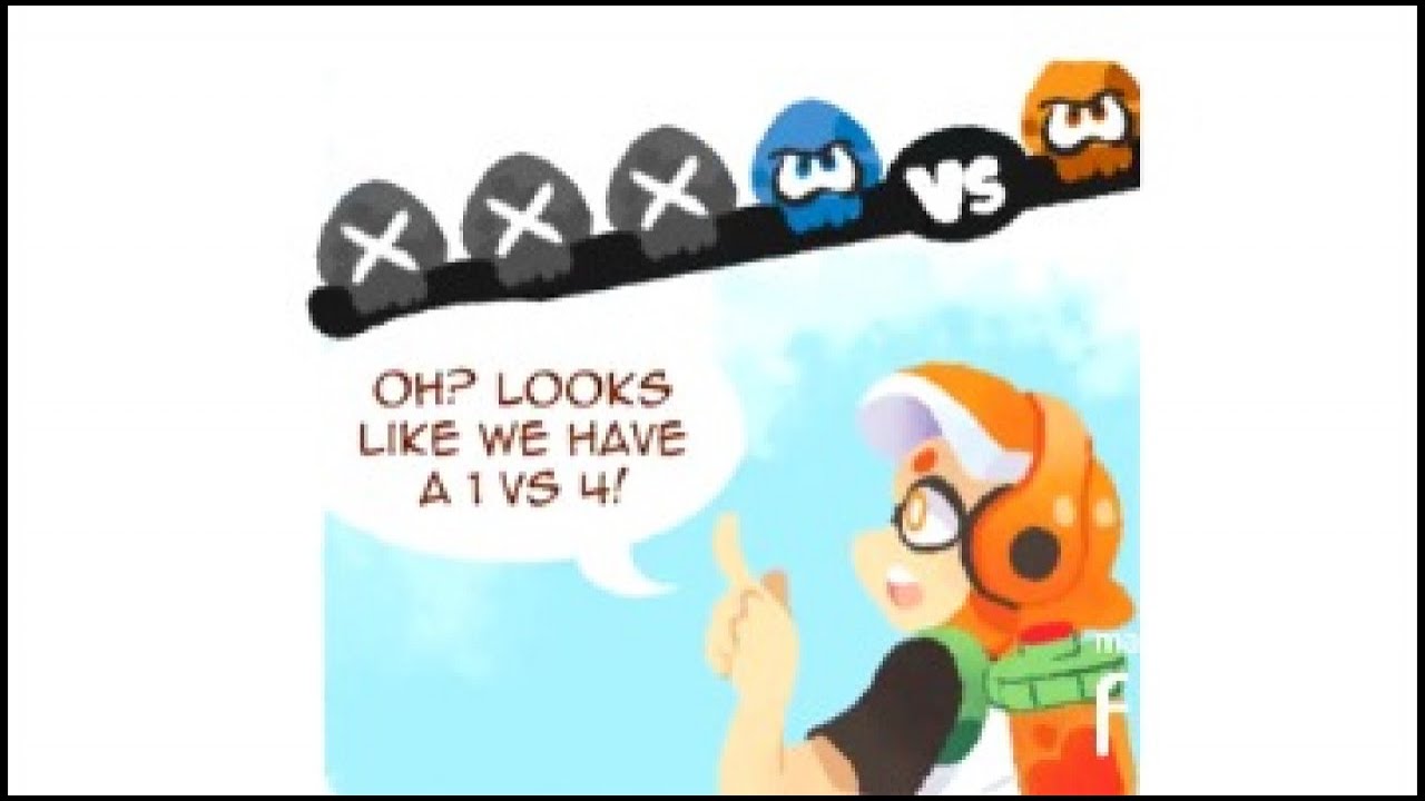 1v4 Splatoon Comic dub (Collab with Ariel Racine ) - YouTube