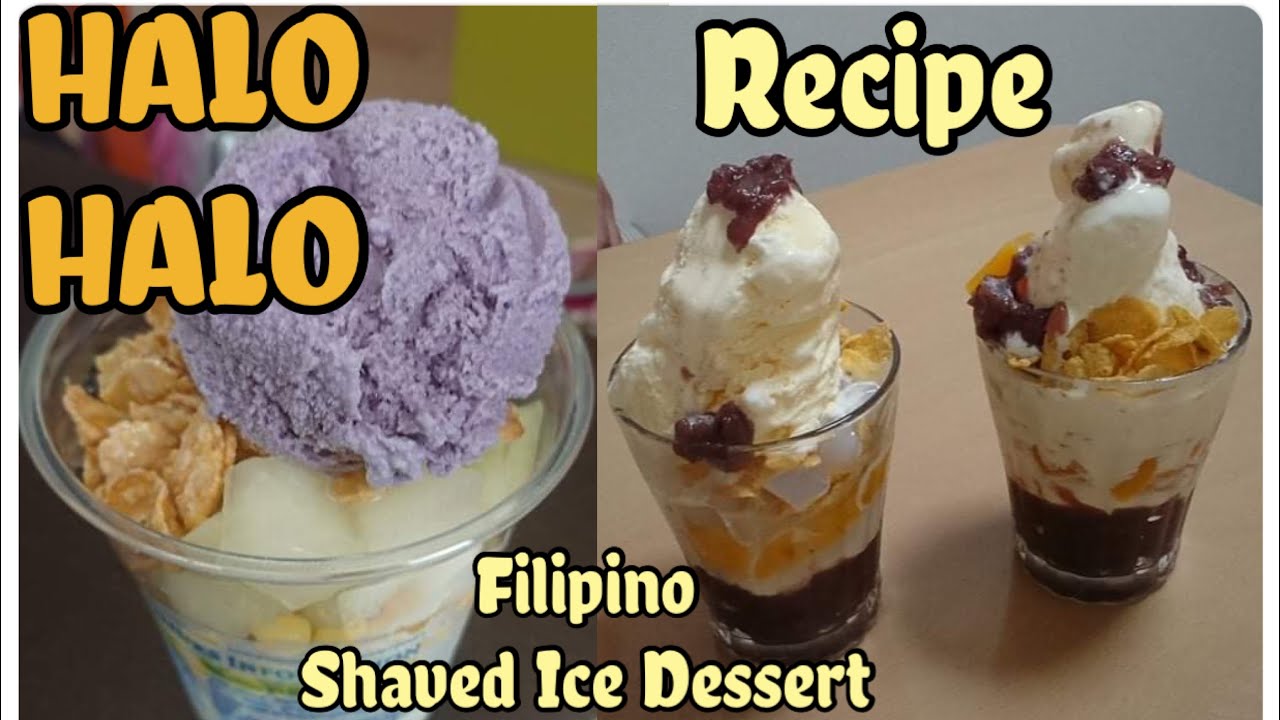 Halo Halo Quick And Simple Recipe | Halo Halo Ingredients Made ...