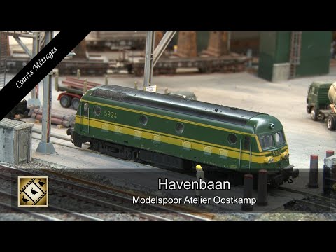 Modélisme :  Havenbaan.  Modelspoor Atelier Oostkamp