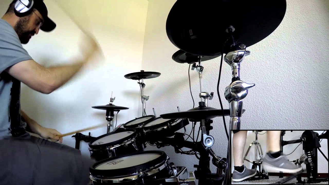 JORN LANDE & TROND HOLTER - WALKING ON WATER - DRUM COVER HQ HD ...