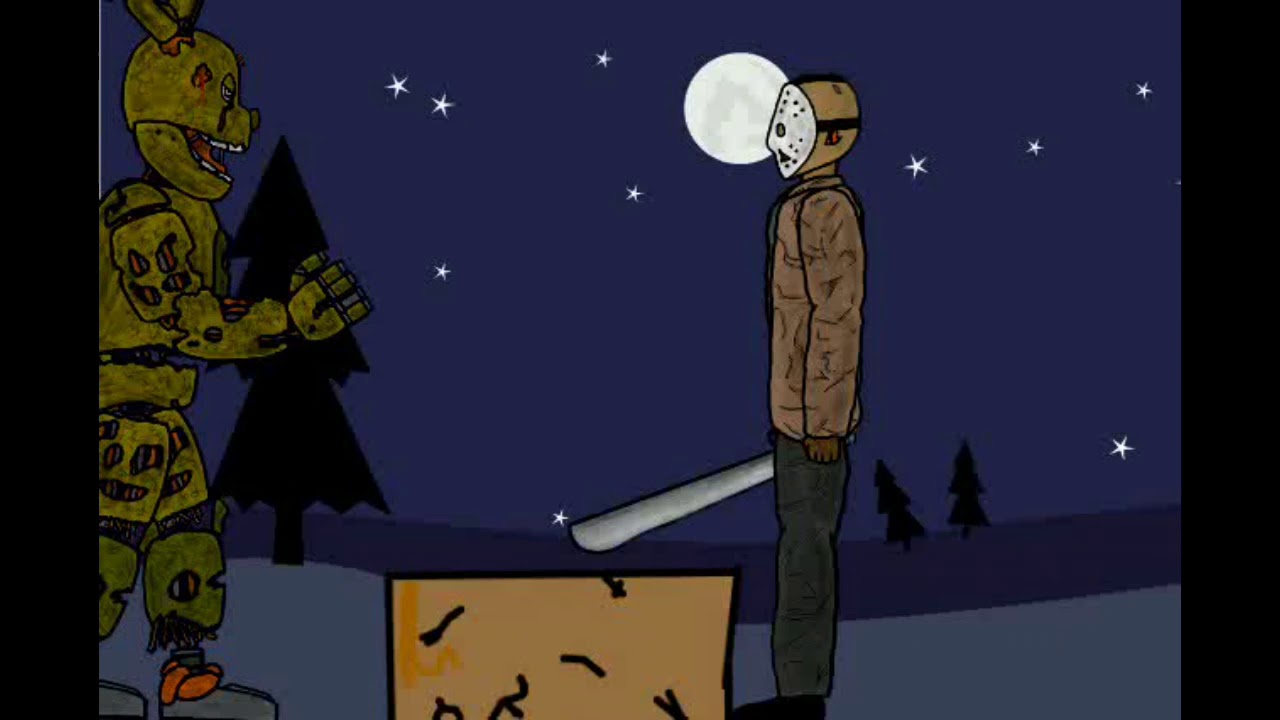 Jason vs Springtrap Rematch - YouTube