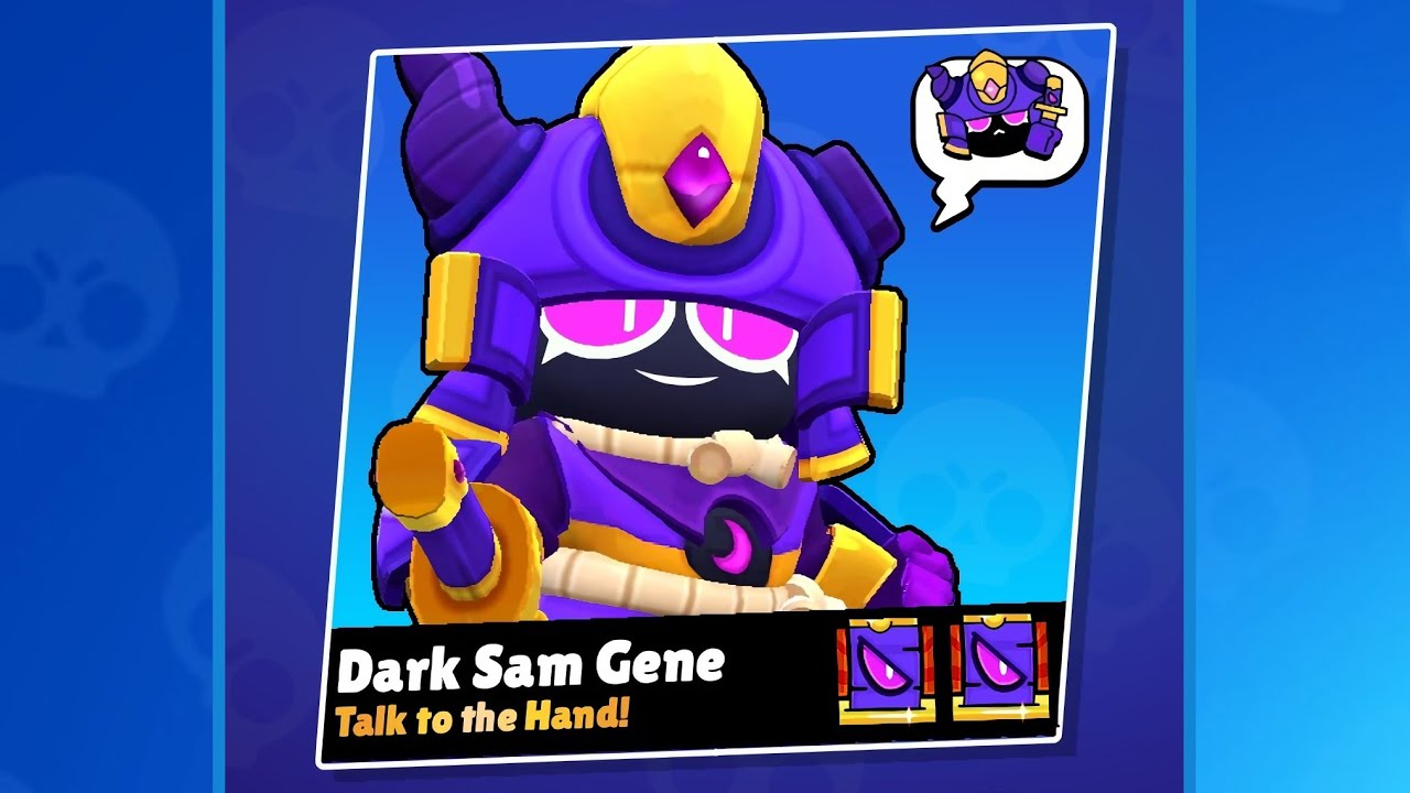 Dark Samurai Gene Skin Brawl Stars Youtube