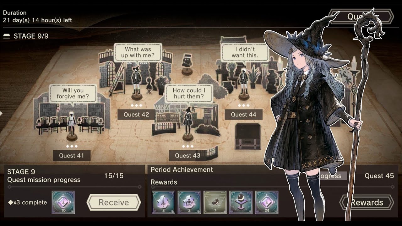 Nier Reincarnation: Fate Board Ternary vol. 9 (Saryu) - YouTube