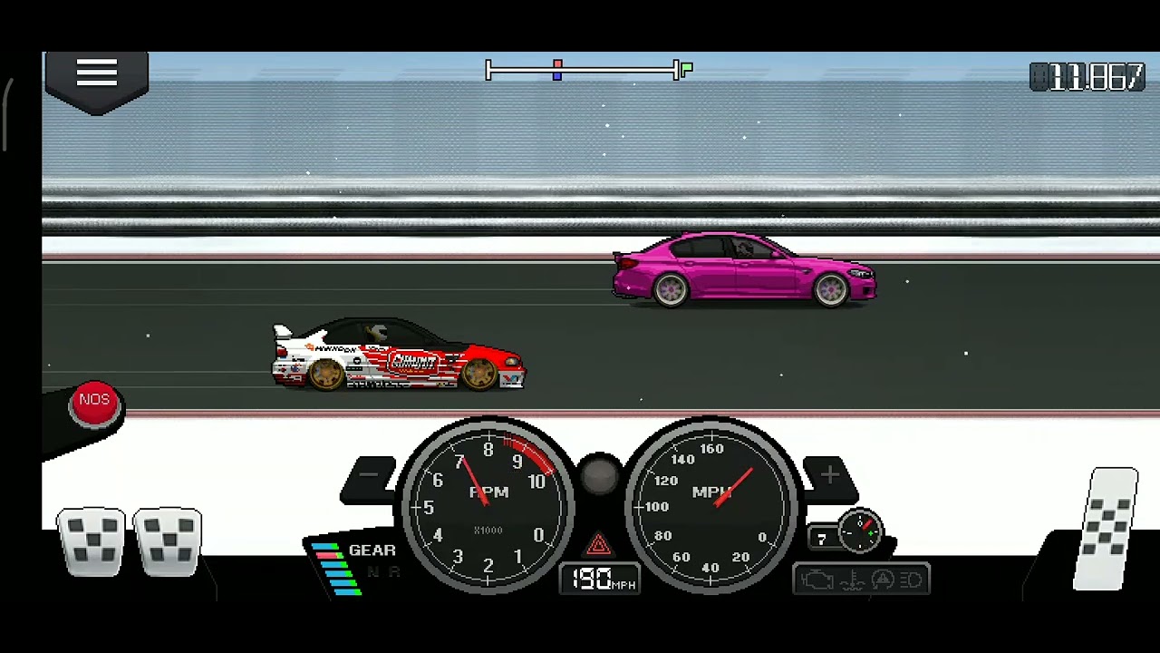 HOW TO WIN WITH RANK R CAR #pixel car racer - YouTube