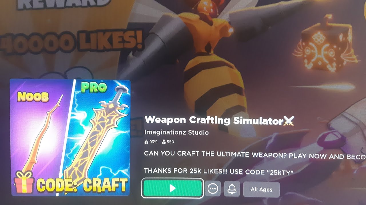 roblox wepon crafting. #roblox - YouTube