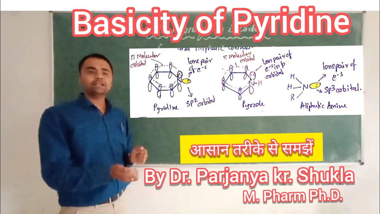 Basicity of Pyridine | Comparison of Basicity of Pyridine, Pyrrole ...