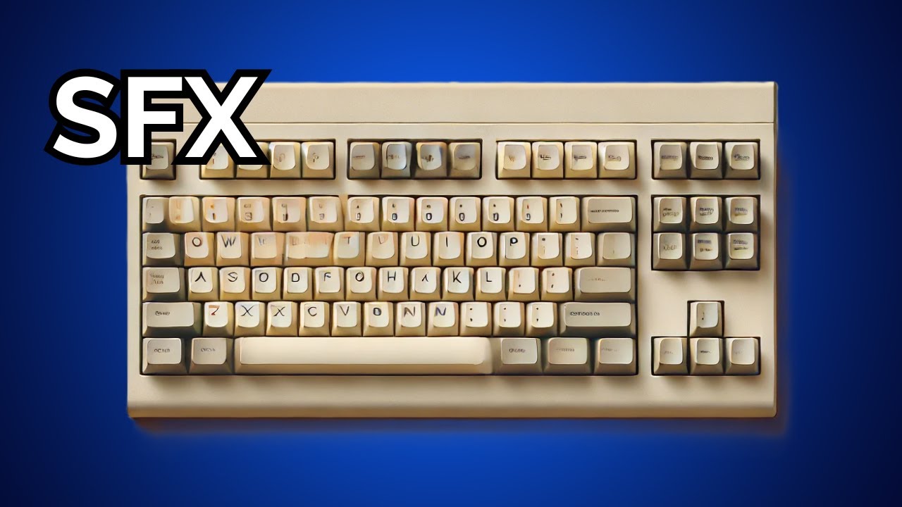 90's Mechanical PC Keyboard Typing - Sound Effect | Teclado de PC de ...