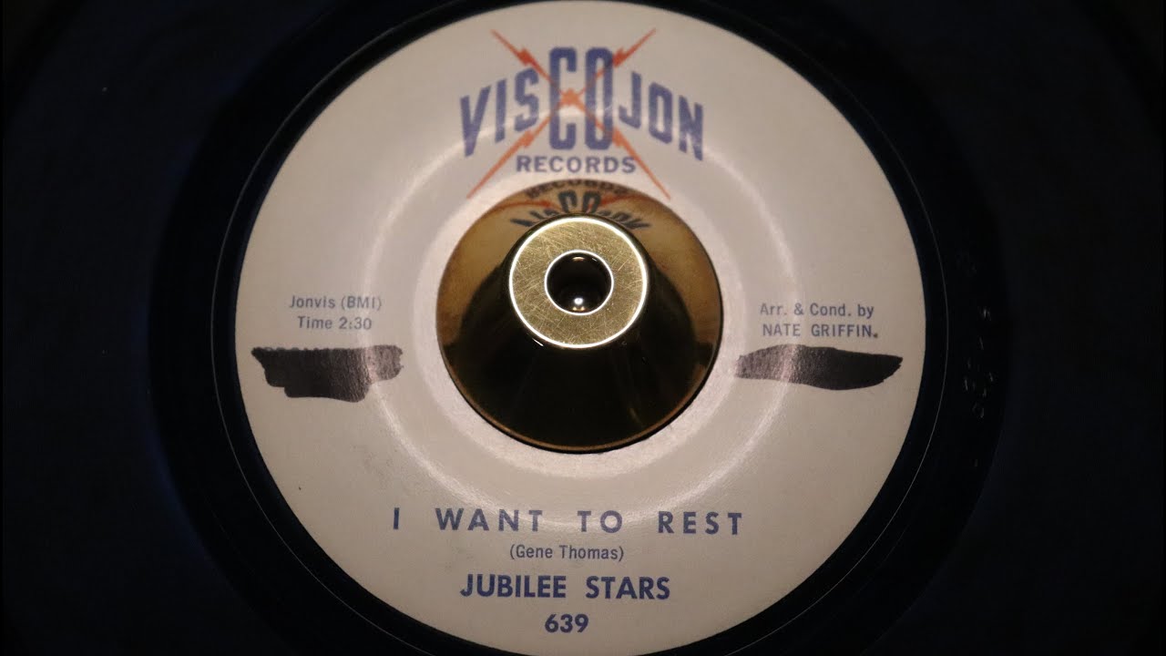 Jubilee Stars – I Want To Rest - Viscojon Records – 639 - YouTube
