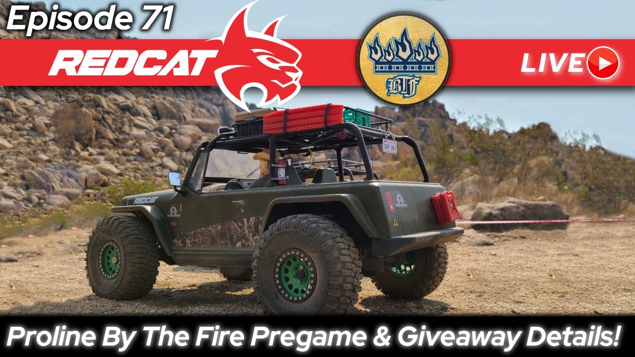 Today on Redcat Live ep.71 Proline By the Fire Pregaming and a GIVE-A ...