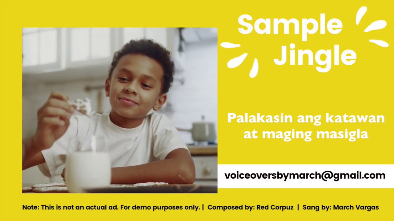 Sample Jingle (Tagalog) - by Red & March - YouTube