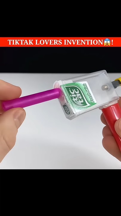 make this crazy invention with tic-tac and soldering pen|| #shorts #youtubeshorts #experiment ...