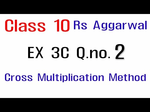 Class 10 Rs Aggarwal Solutions | Rs Aggarwal Class 10 Ex 3C Question 2 ...