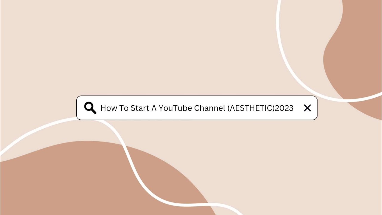 How To Start A YouTube Channel (AESTHETIC) 2023 || It's Me Sneha! - YouTube