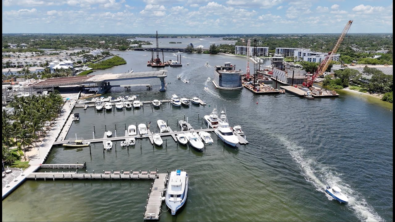 Jupiter US-1 Bridge Construction Progress(3) 7/7/24 - YouTube