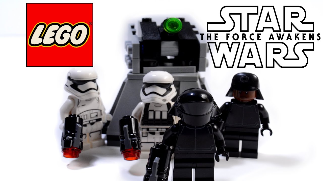 LEGO Star Wars 2016 - First Order Battle Pack 75132 Stop Motion Build ...