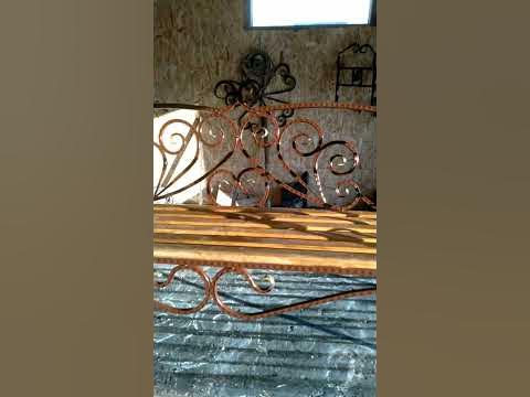 шикарная лавочка с профильной трубы !!! - YouTube