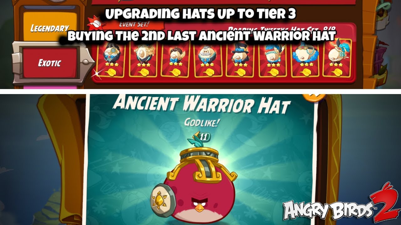 Upgrading Roaring Tweetys Hats Up To Tier 3 & Buying Terence’s Ancient ...
