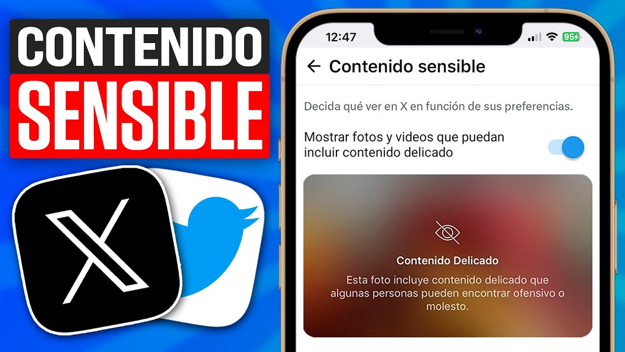 Cómo VER Contenido SENSIBLE en X - TWITTER desde IPHONE (2025) - YouTube