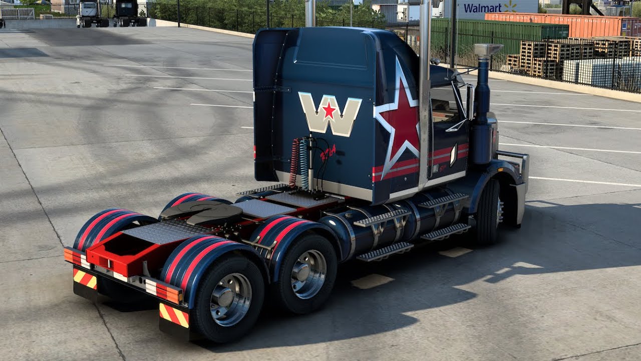 GHST Virtual Trucking – RTA Western Star 4800 | RTA | ZEEMODS | ProMods ...