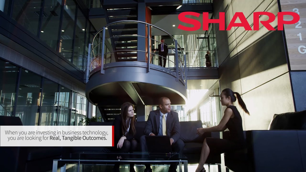Sharp New Zealand Business Solutions Intro - YouTube
