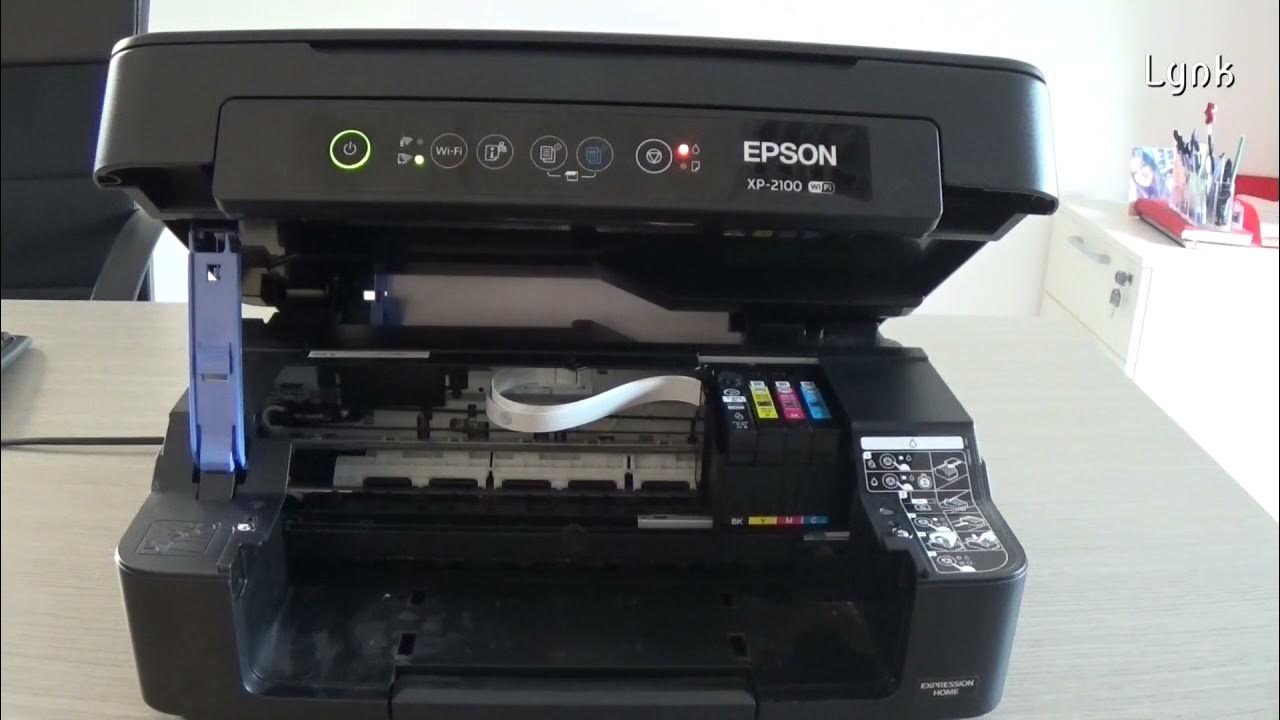 Come sostituire una Cartuccia Inchiostro Epson prima che sia finita - YouTube