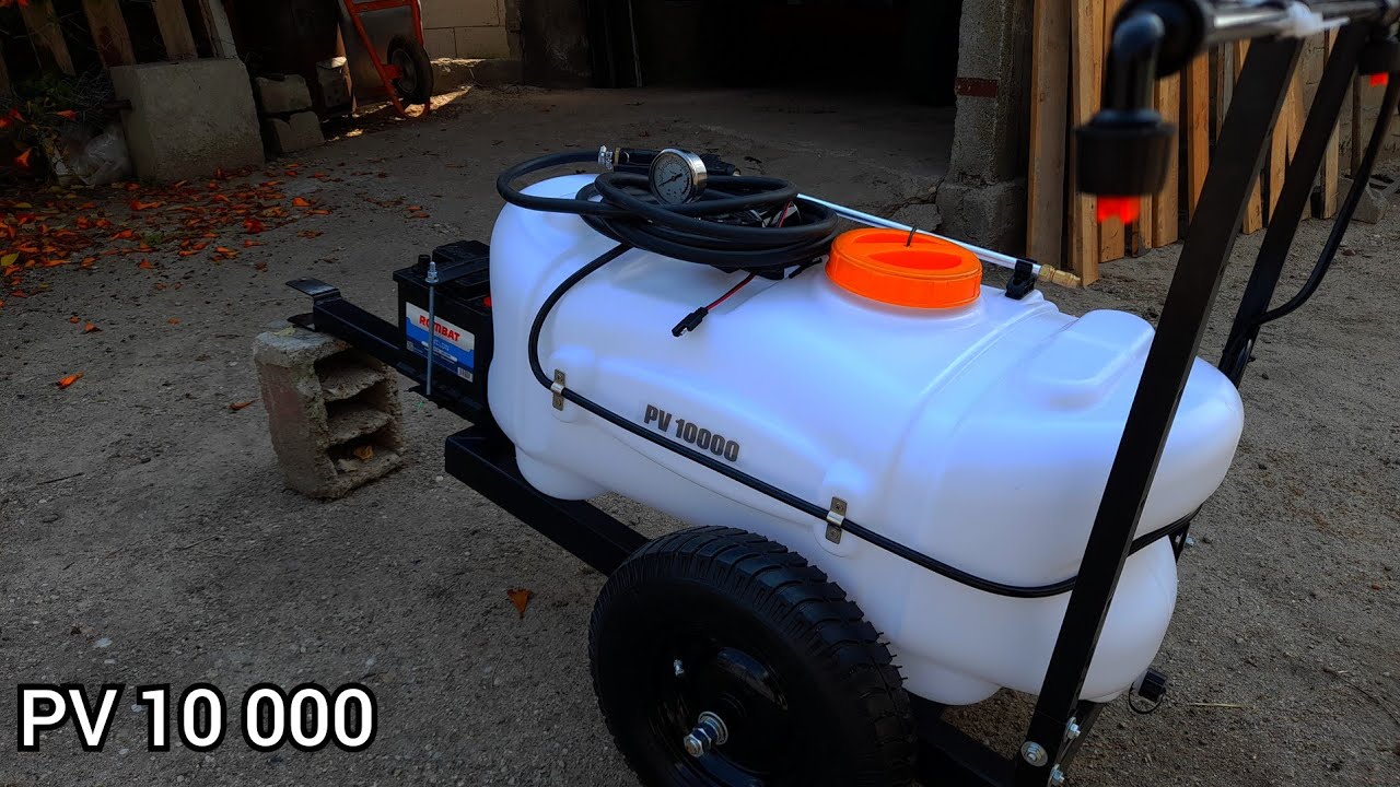 Pulverizator 100 litri cu LANCE și PISTOL🔅O'mac PV 10 000 ‼️ PREMIERĂ ...