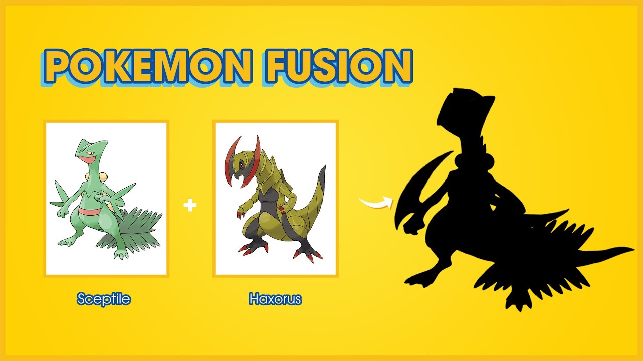 Pokemon Fusion | Sceptile + Haxorus | pokemon infinite fusion - YouTube