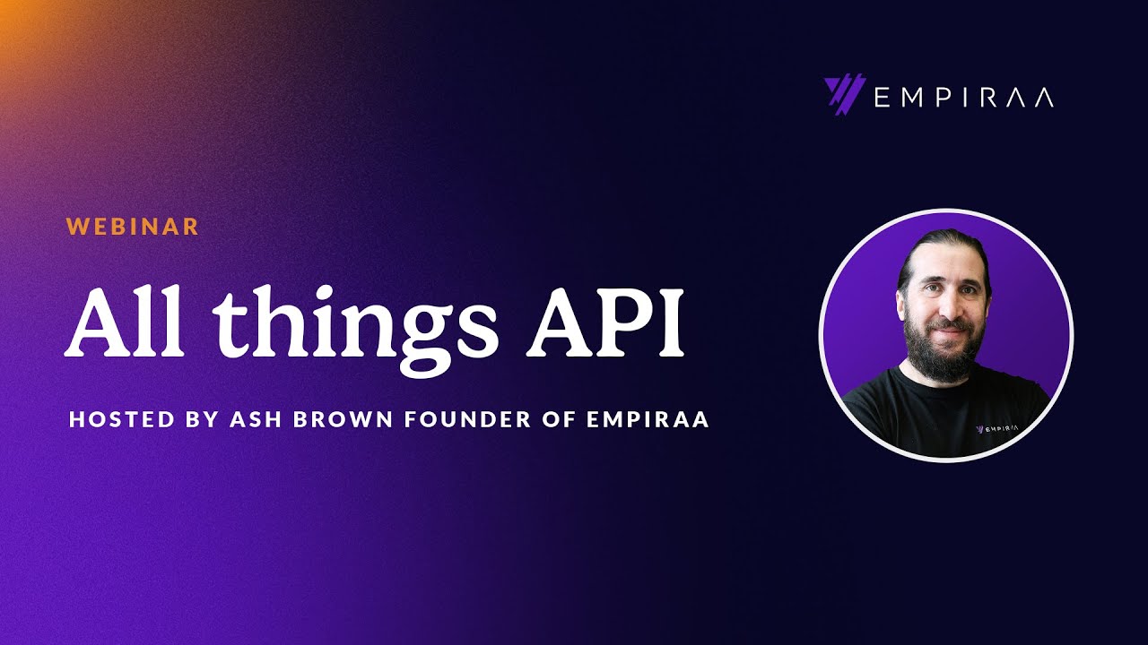 All things API - YouTube