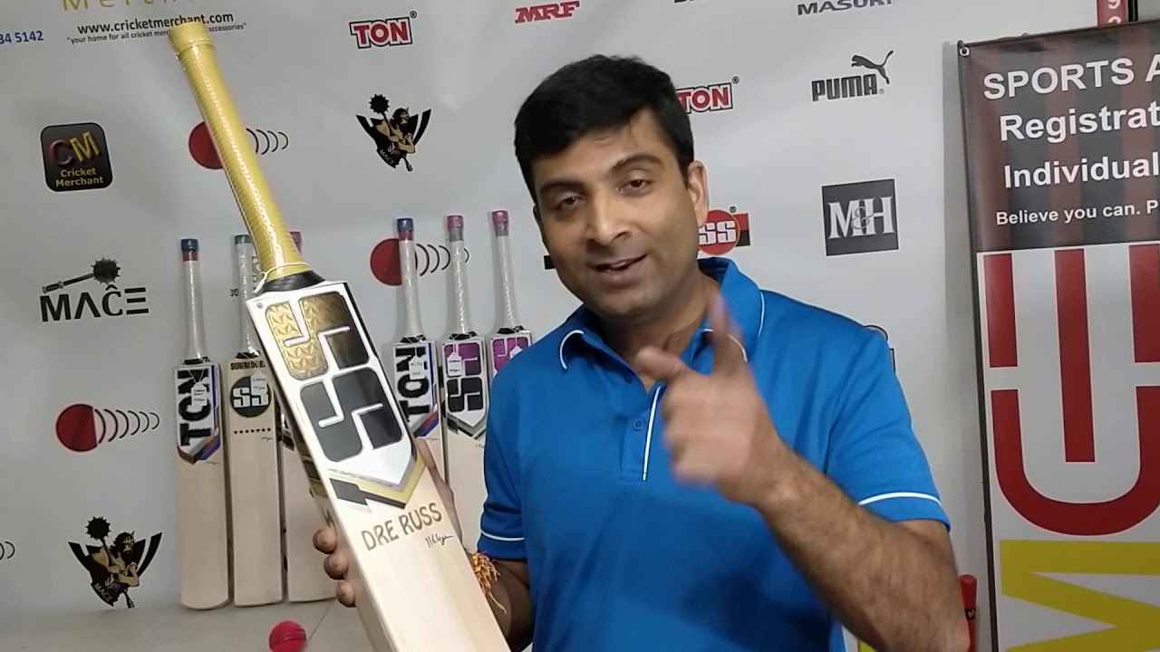 Andre Russell Cricket Bat - Made by SS - YouTube