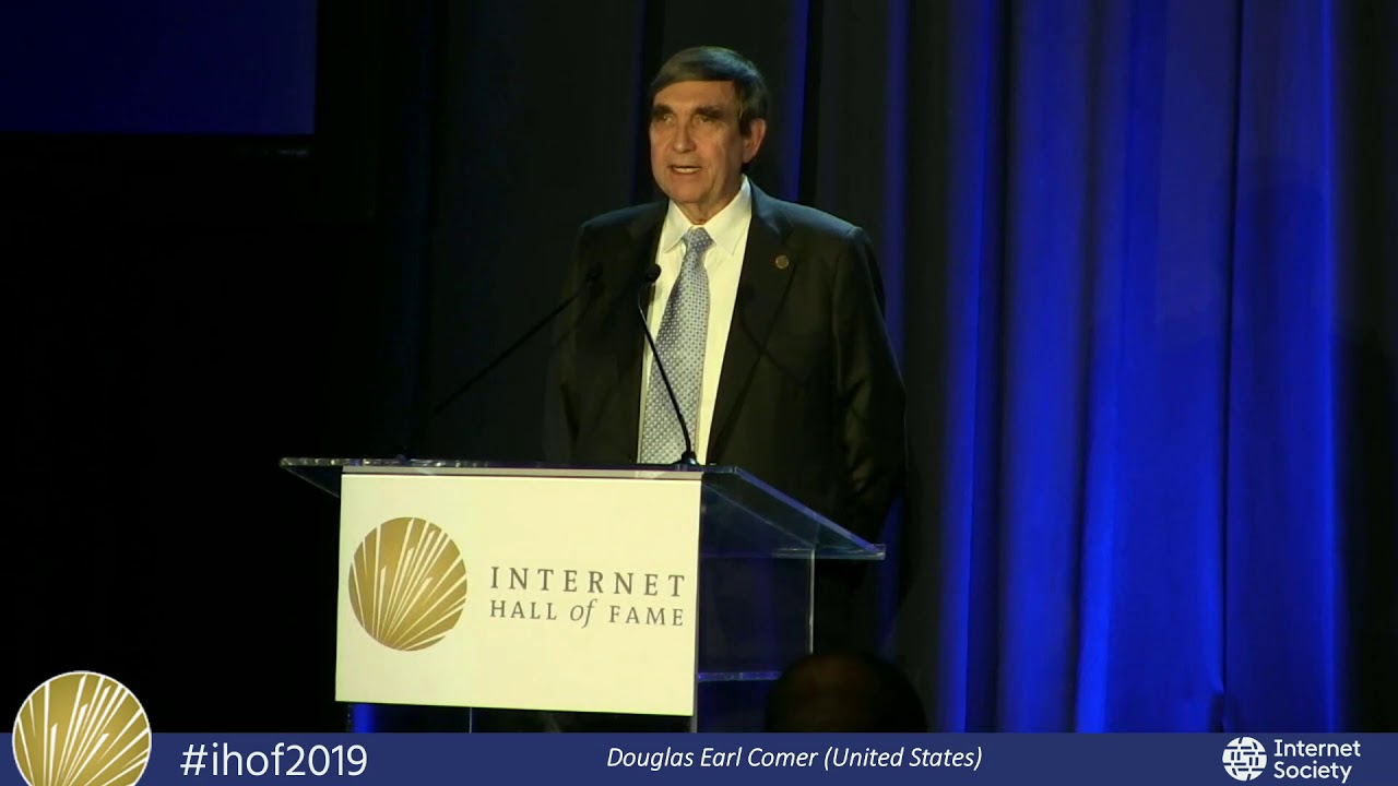 2019 Internet Hall of Fame: Douglas Comer - YouTube