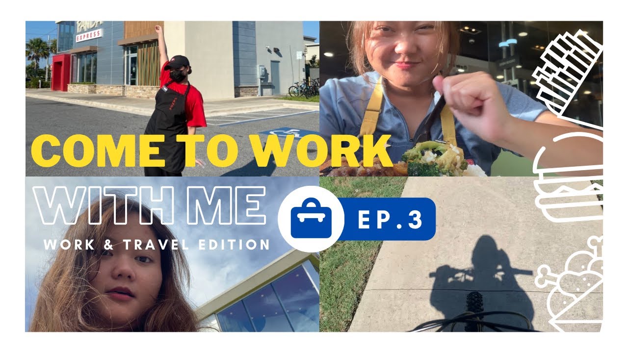 🍔 Come to work with me ทำงานในอเมริกา 🇺🇸 ทำสองงานในวันเดียว นาน 12 ชั่วโมง ! | Work and Travel ...