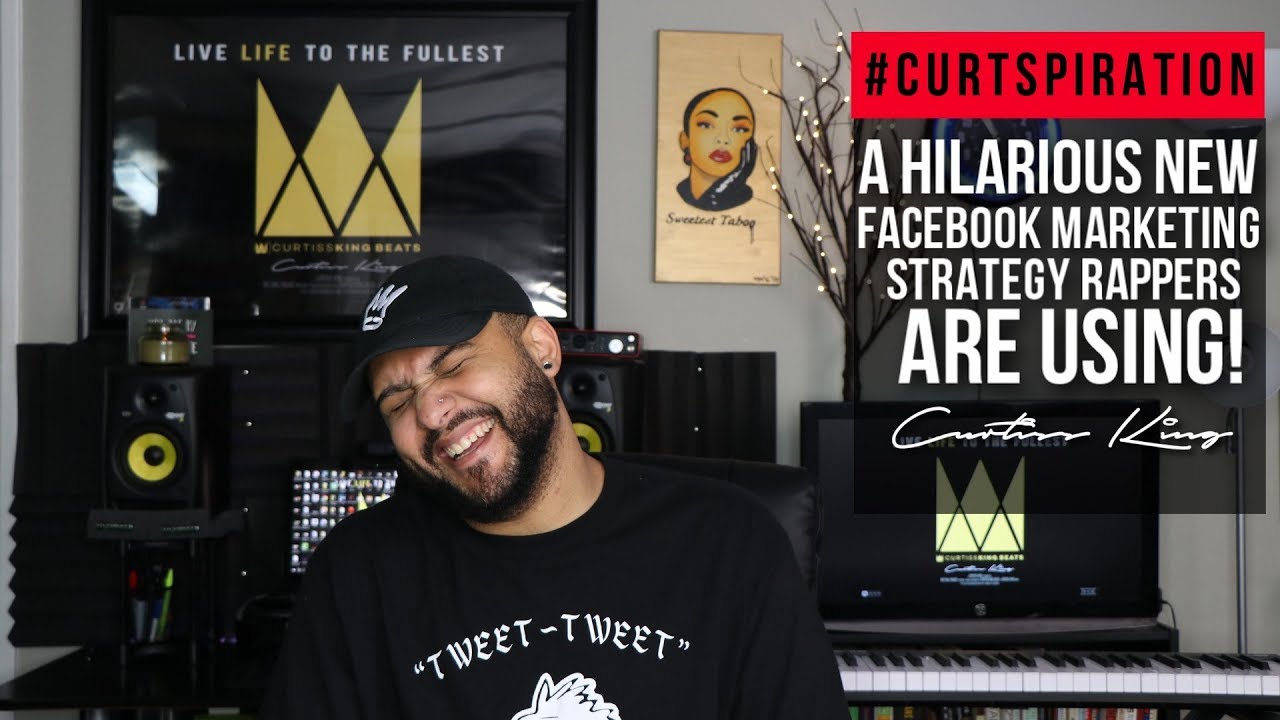 A HILARIOUS New FACEBOOK Marketing Strategy Rappers Are Using! # ...