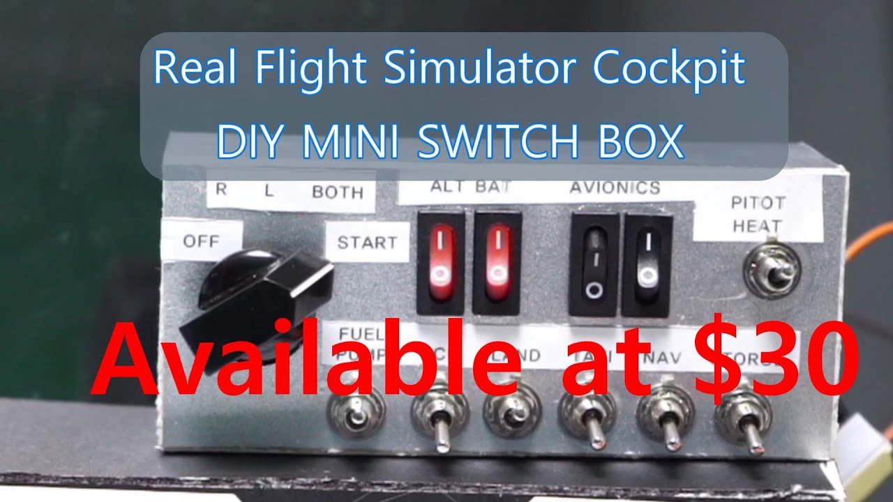 Available at $30!! Flight Sim DIY SWITCH BOX - YouTube
