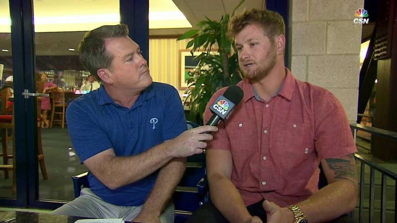 CWS@PHI: Lively discusses successful Triple-A season - YouTube