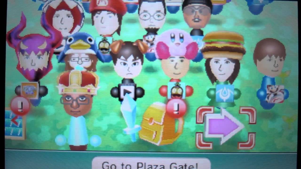Nintendo 3DS StreetPass Mii Plaza collection June 2013 - YouTube