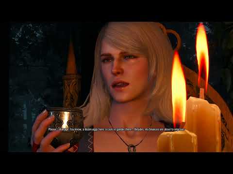 The Witcher 3 - Returning the package and dinner with Keira