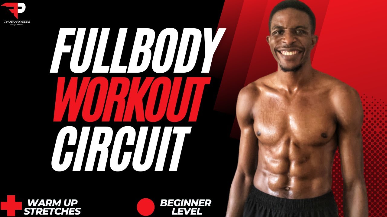 Beginner Level Full Body Workout Circuit | Body-Weight & Free weight ...