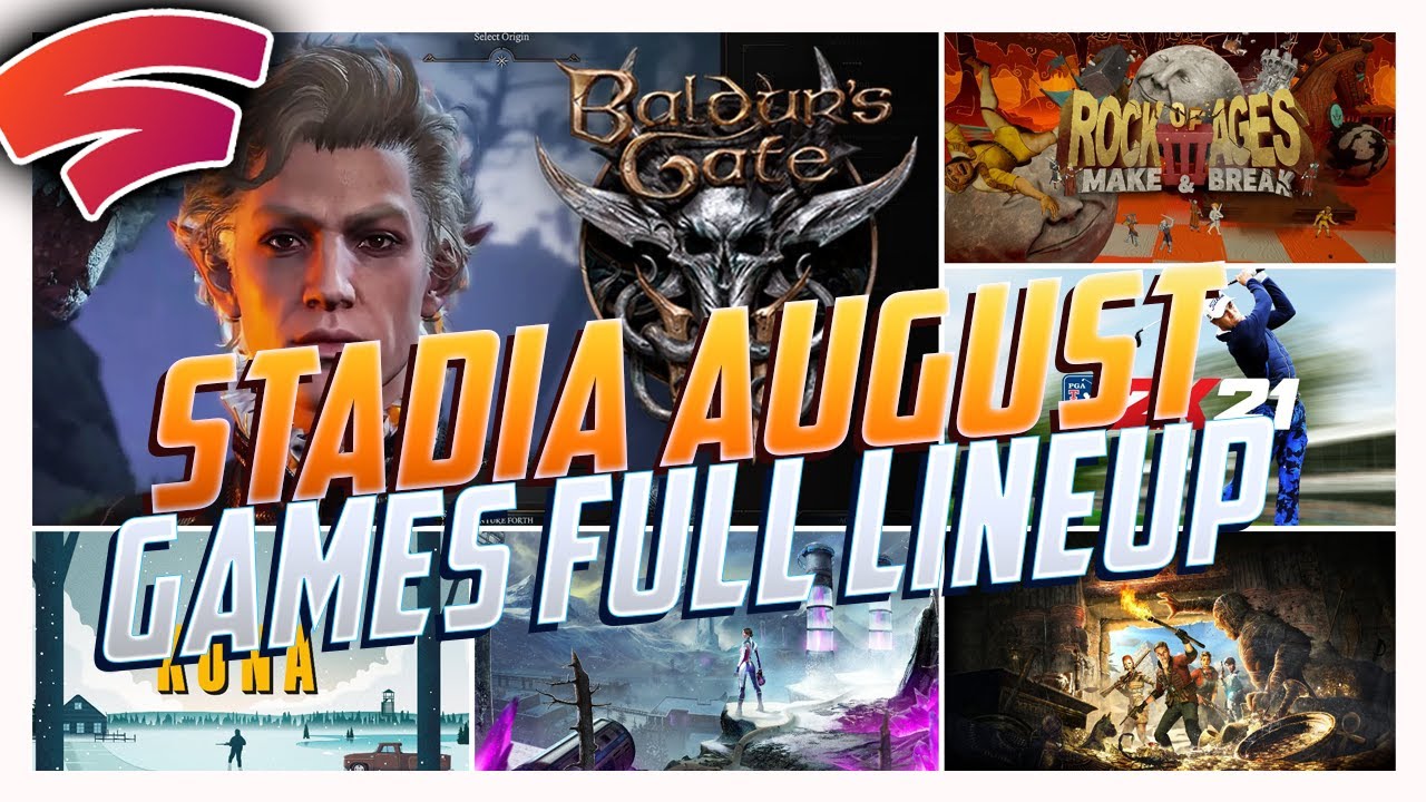 All Stadia August Games Coming With Release Dates! + Possible ...