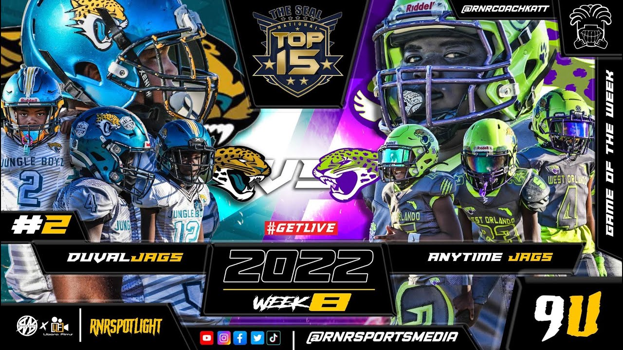 9U BATTLE FOR FLORIDA! West Orlando Jags vs #2 Duval Jags | 9U - YouTube