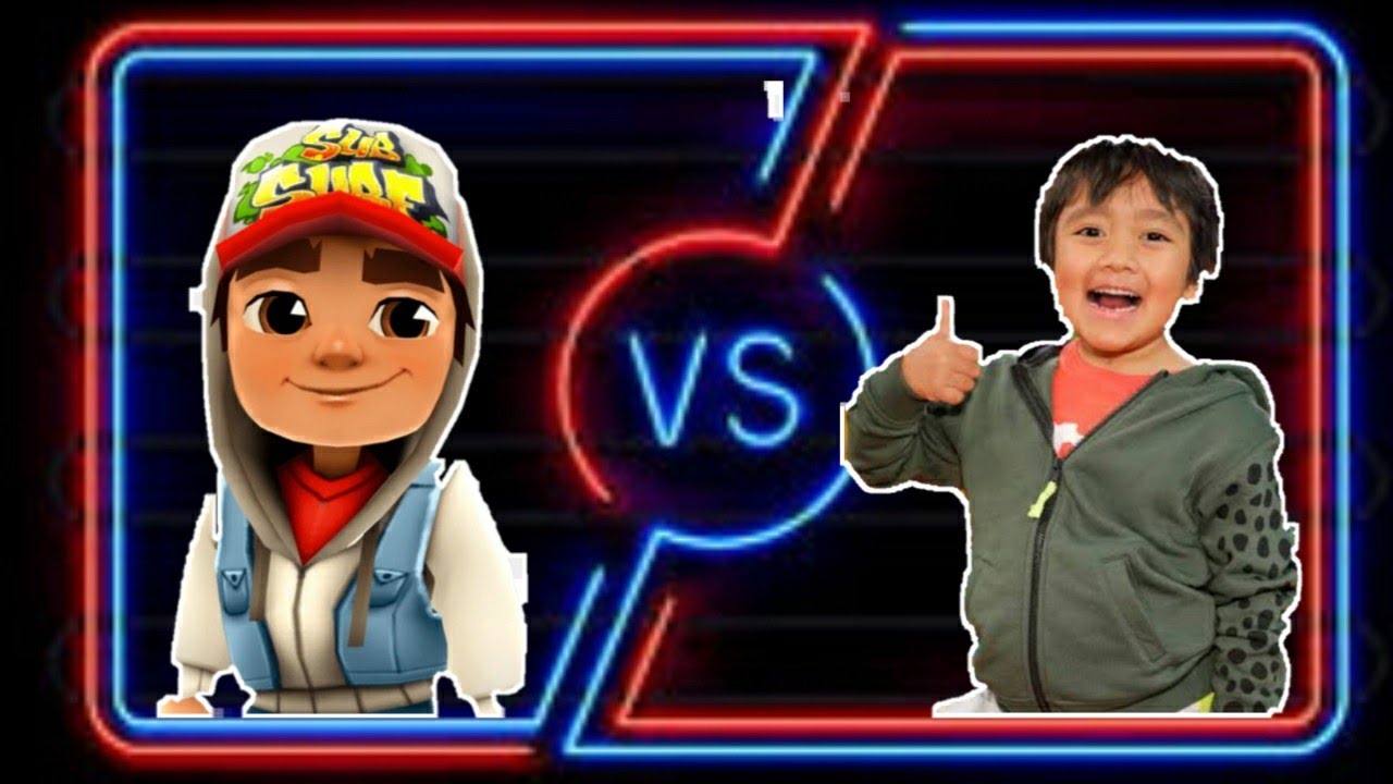 Tag with ryan's VS subway surfers | ryan's world | ryan | #ckntoys ...